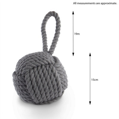 Rope Knot Door Stop - Yarn Door Stopper