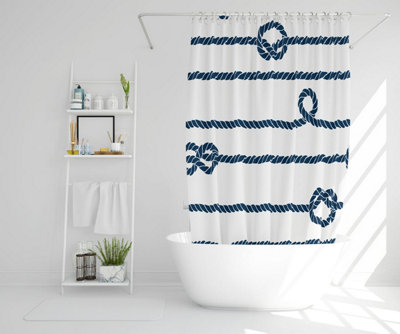 Rope (Shower Curtain) / Default Title | DIY at B&Q