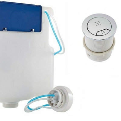 Roper Rhodes Torrent Concealed Dual Flush WC Toilet Cistern +Plaza S ...