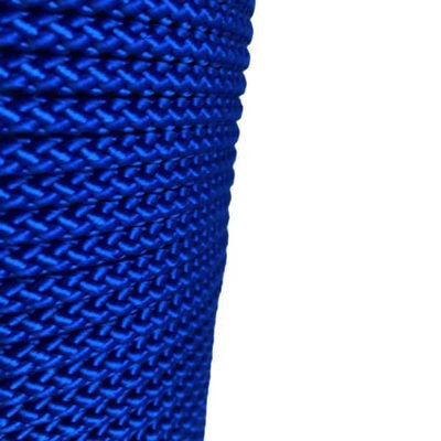 RopeServices UK 12mm Royal Blue Braided Polypropylene Rope x 15 Metres