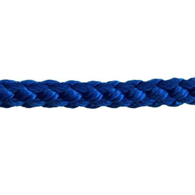 RopeServices UK 12mm Royal Blue Braided Polypropylene Rope x 15 Metres