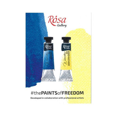 Rosa Gallery Watercolour Dot Card - 12 Colours, Artist Sample Sheet for ...