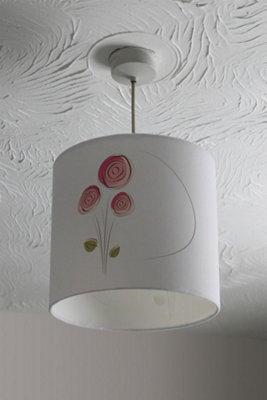 Rose Drawing (Ceiling & Lamp Shade) / 45cm x 26cm / Ceiling Shade | DIY ...