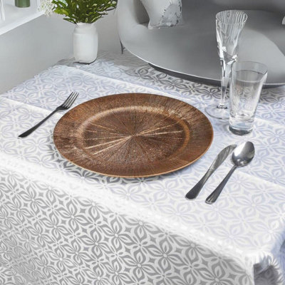 Rose Gold, Set of 12 - Blast Charger Plates