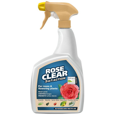 RoseClear 3 in 1 Ready to Use 800ml Combats Rose Diseases, Pests ...