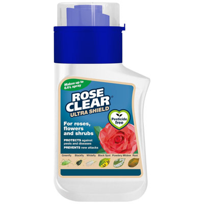 RoseClear Ultra Shield Concentrate 200ml Systemic Protection for Roses ...