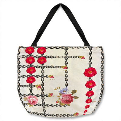 Roses & Chains Tote bat Designer Style
