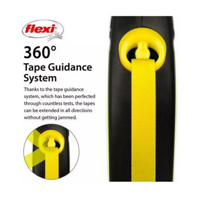 Rosewood Flexi New Neon Tape Med 5M Black