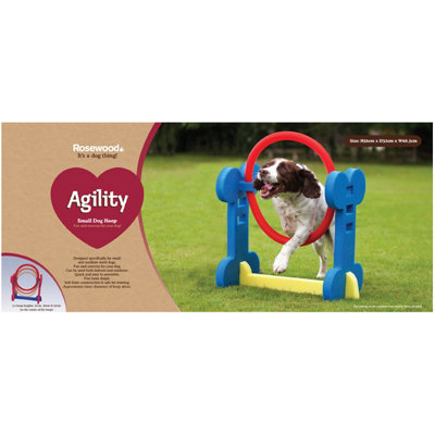 Rosewood Small Dog Agility Hoop Jump