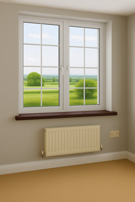 Rosewood UPVC Sill Capping Board 9mm x 2m 300mm Depth - 4 Pack Large ...