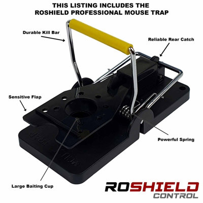 Shop Roshield Pro-Quality Mouse Traps x6