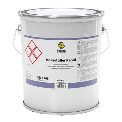 Rosner Rapid Black Insulating Filler 5 Liters for Optimal Thermal ...