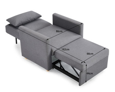 Armchair pull out bed store
