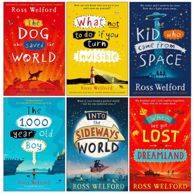 Ross Welford Collection 6 Books Set (The Dog Who Saved the World, The ...