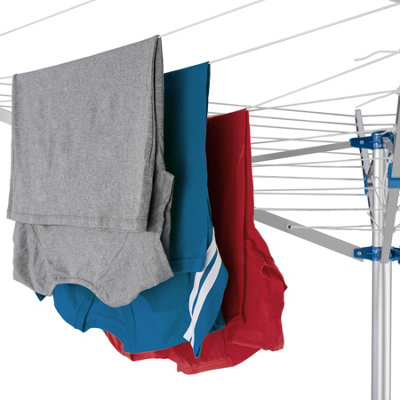Rotary Airer Washing Line Outdoor 4 Arm Washing Line Dryer Foldable ...