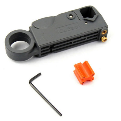 Rotary Coax Cable Stripper and Cutter Adjustable Double Blade Tool for ...