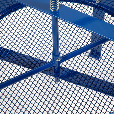 Rotary Garden Sieve Large Riddle 7mm Grille Soil Sifter Steel ...