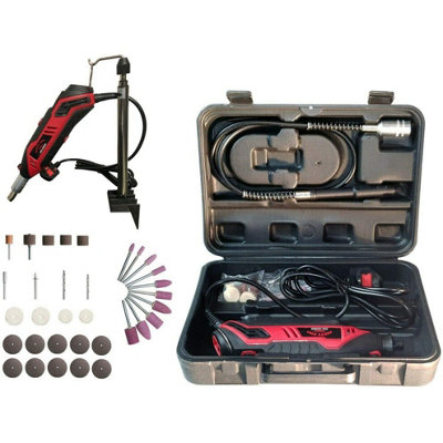 ROTARY MULTI-TOOL KIT WITH 40 ACCESSORIES, 10,000 TO 35,000 RPM FOR ...