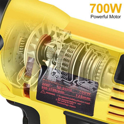 Rotary Polisher and Sanding Car Buffer Machine, Variable 5 Speed