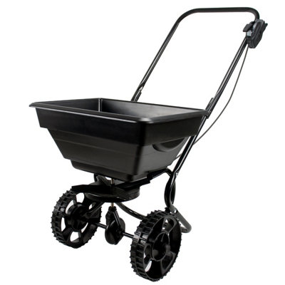 Rotary Seed Spreader Salt Spreader with Adjustable Spread Distribution ...