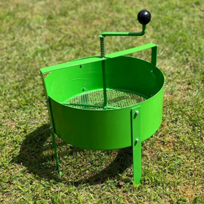 Rotary Soil Compost Sieve Screener - Potting Riddle Soil Sifter