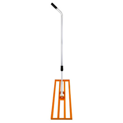 Rotary Spreader Gritter Fertiliser & Lawn Leveller 100cm Levelling Rake ...