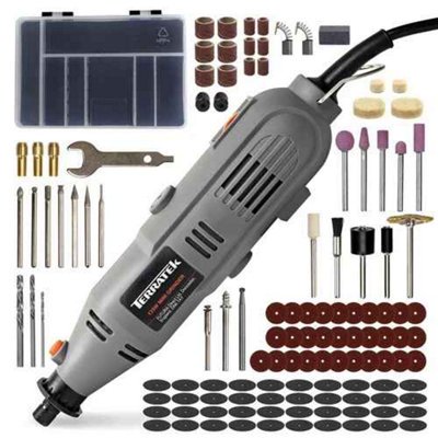 Rotary Tool Kit 120 Piece Tool Accessories 135W 240V