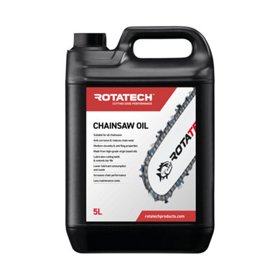 Rotatech 5 Litre Universal Chainsaw Chain & Bar Oil | DIY at B&Q