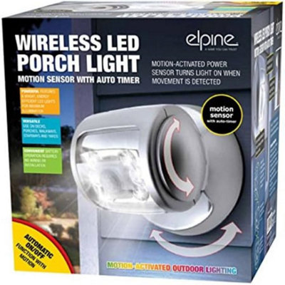 Rotating Wireless Led Motion Sensor Light 360 degrees With Floodlight ...