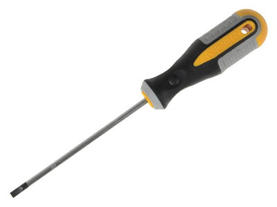 Roughneck 4mm x 100mm Parallel Tip Screwdriver with Magnetic Tip and ...