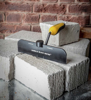 Roughneck Gorilla Block Buster Breezeblock Brick Cutter Bolster ROU31900