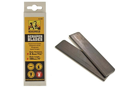 Roughneck - Replacement Blades for Impact Scraper (Pack 2) at B&Q