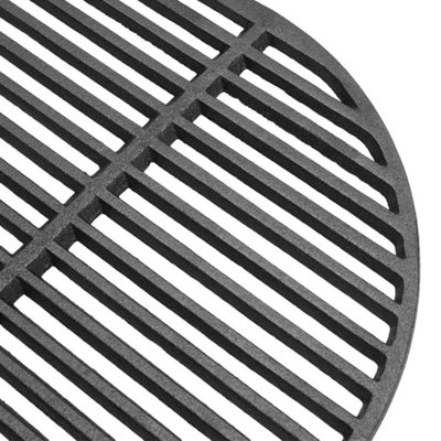 Round 53cm Cast Iron BBQ Meat Cooking Grid Barbecue Grill Grate Mesh Net