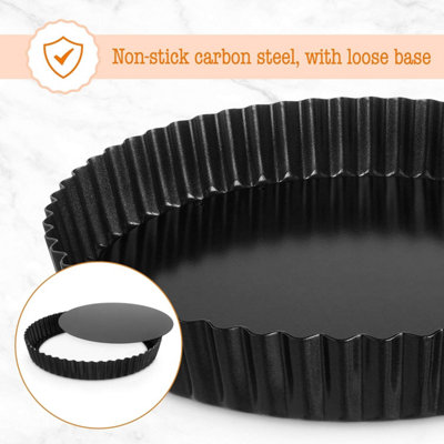 Round Baking Tin - 22cm, Non-Stick, Loose Base