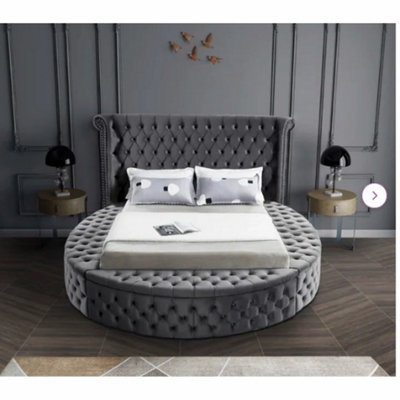 Round Bed King Single 3FT with Mattress and Storage Box Ultimate ...