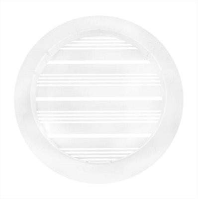 Round Bella 150mm Louvre Vent - Efficient Air Circulation, Prevent Dust ...
