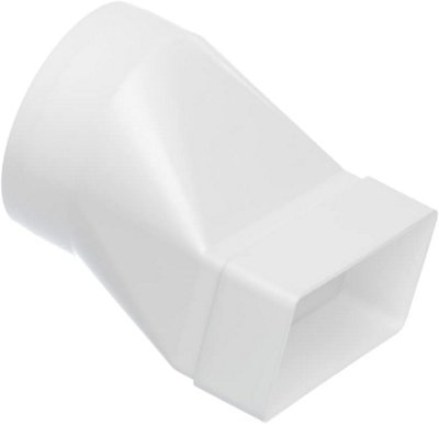 Round Duct Pipe Transformer 100mm to 55mm x 110mm Channel