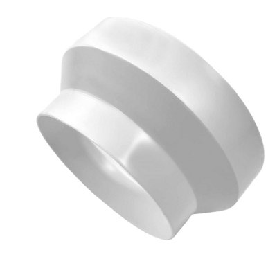 Round Ducting Reducer 150mm to 100mm for Extractor Fans Tumble Dryer ...