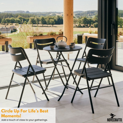 Circle foldable table store