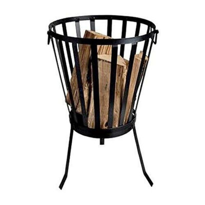 Round Garden Outdoor Fire Basket