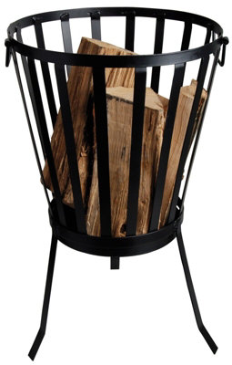 Round Garden Outdoor Fire Basket