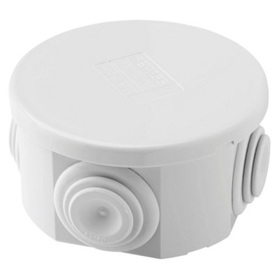 Round Junction Box with Low Pressure Cover D.65 for Ceiling and Wall ...