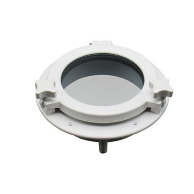 Round Marine Ship Porthole Window in White (215MM x 160MM Boat ...