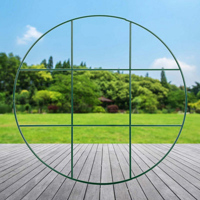 Round Plant Support Frame Green 30cm Roots & Shoots