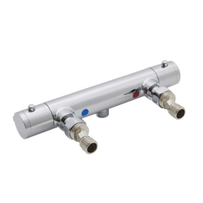 Round Shower Mixer Thermostatic Bar Mixer Exposed Shower Valve