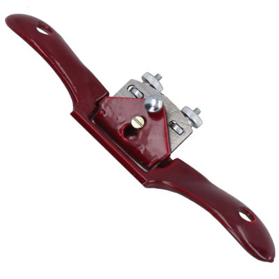Round Spokeshave 250mm 2 handed flat Spoke Shave Wood Planer 52mm blade ...