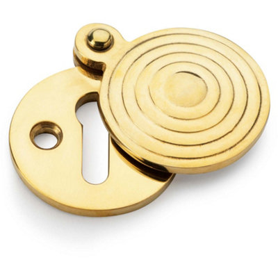 Round Standard Lock Profile Escutcheon & Ringed Swing Cover ...