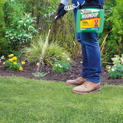 Roundup Total Ready to Use Weed Killer Pump N Go 5L Long Lasting ...