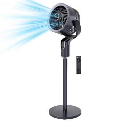 Rovsun 43 Silent Pedestal Fan for Bedroom, 90 +90 Omni-directional ...