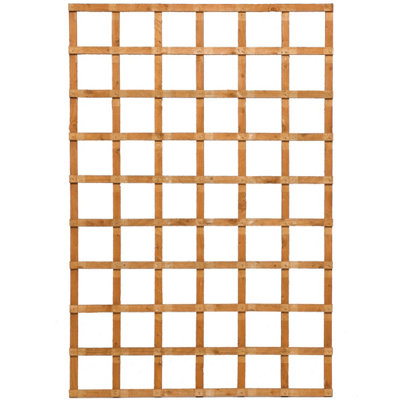 Rowlinson 6x5 Heavy Duty Trellis Dip Treated Pack of 3